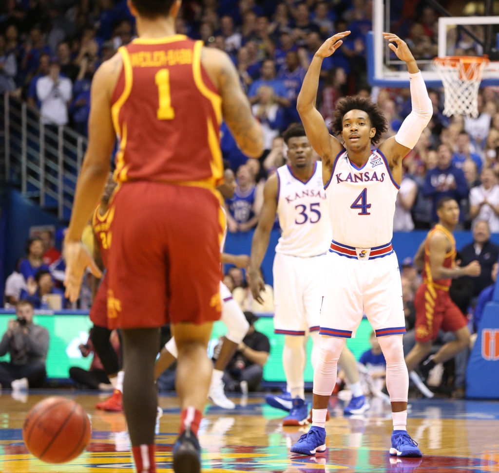 Fun returned to Allen Fieldhouse during Tuesday’s 83-78 KU win over ...